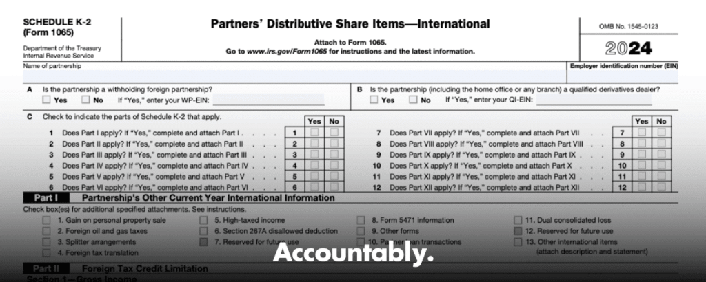 Form 1065 - Schedule K-2 and K-3 Guide 2025, one month date rules ...