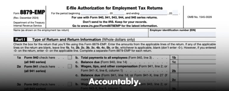 Form 8879-PE - E-File Authorization, SOPs, and Workflow for 1065 ...