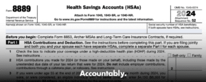 Form 8889 - HSA Instructions, Limits & Filing Guide – Accountably.com