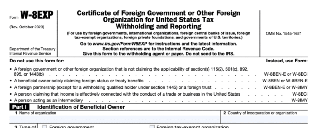 Form W-8EXP - QFPF and Qualified Holder Rules Explained – Accountably.com